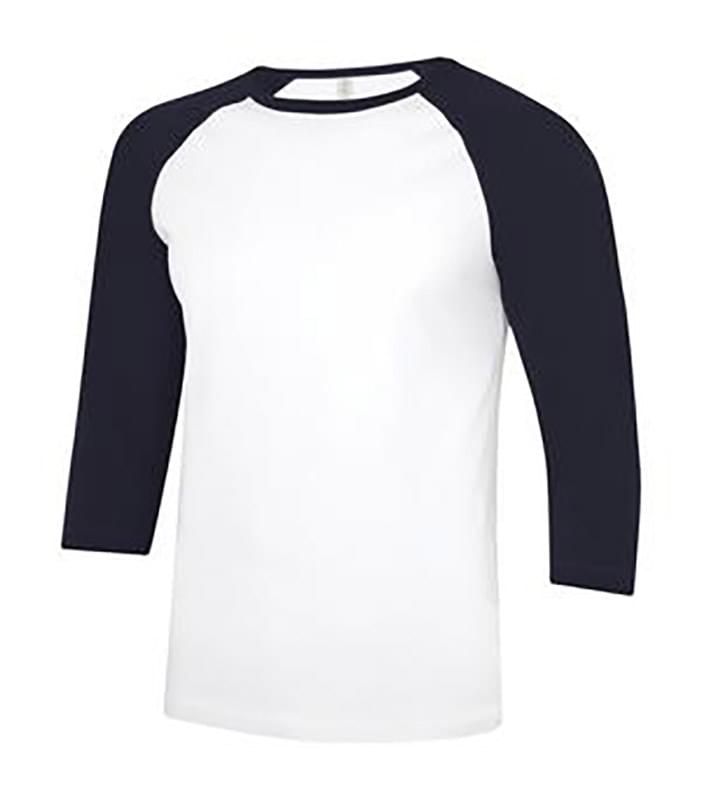 ATC™ EUROSPUN® RING SPUN BASEBALL TEE Promotional Product Men's Long ...