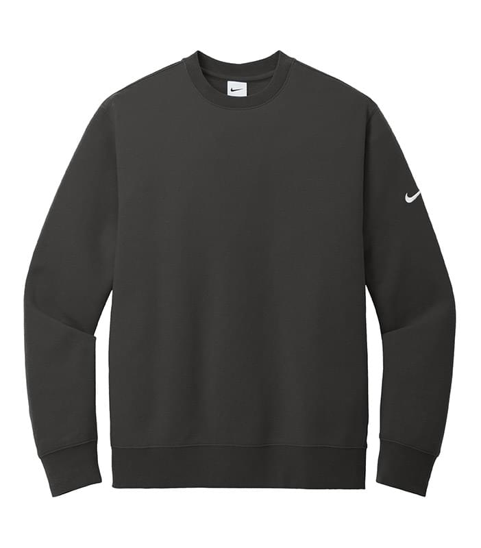 NIKE CLUB FLEECE SLEEVE SWOOSH CREW Promotional Product SanMar| Buy FP ...