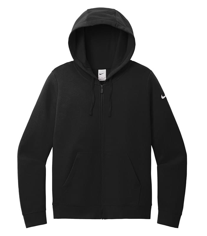 NIKE CLUB FLEECE SLEEVE SWOOSH LADIES' FULL ZIP HOODIE Promotional ...